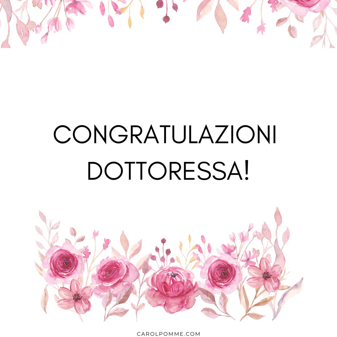 Frasi auguri di laurea: le 41 più belle (per davvero) - Carol Pomme