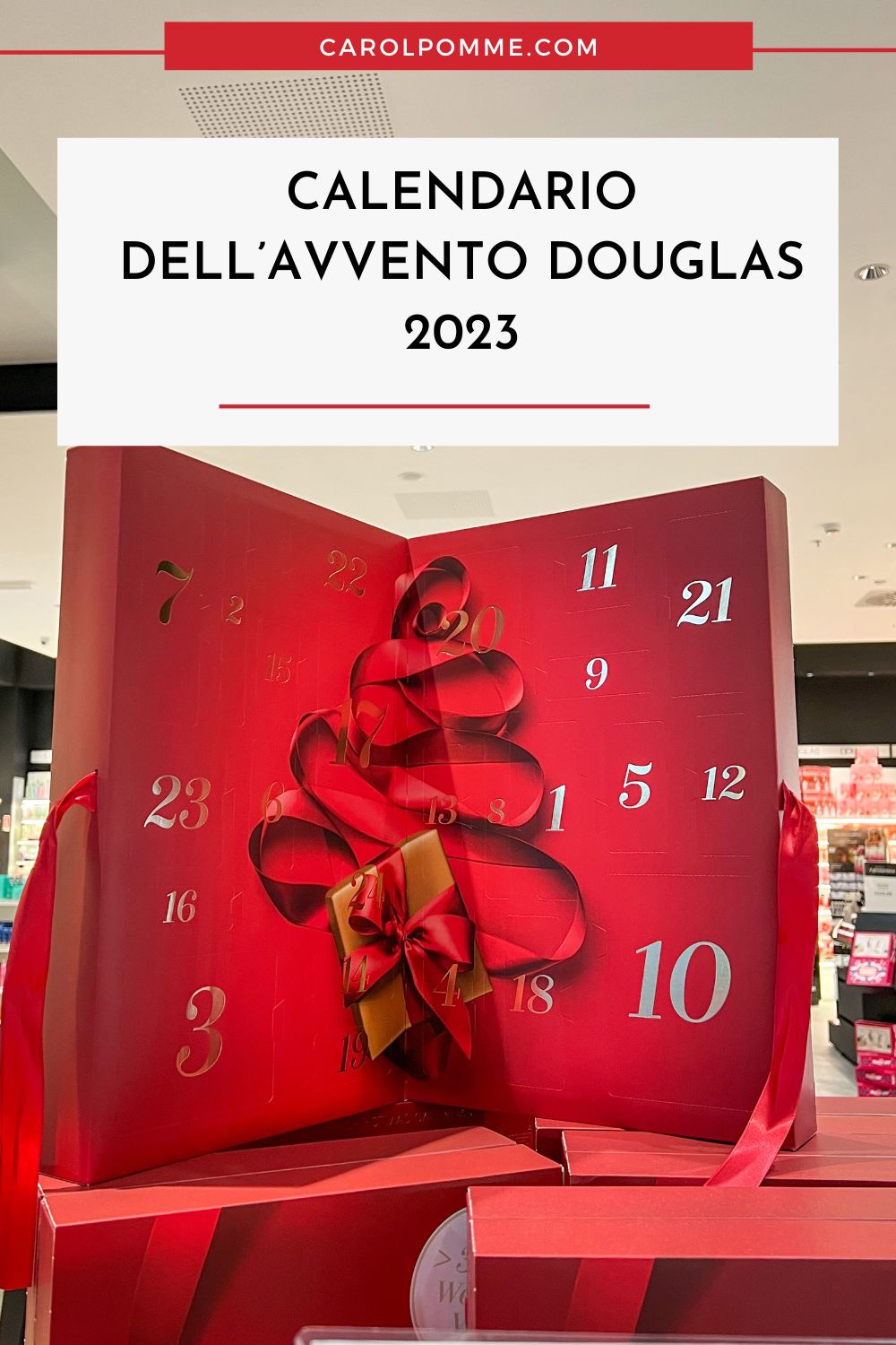 Calendario Avvento Douglas 2023: contenuto, data e prezzi - Carol Pomme