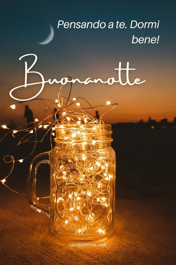 Frasi buonanotte, le migliori del 2025 - Carol Pomme