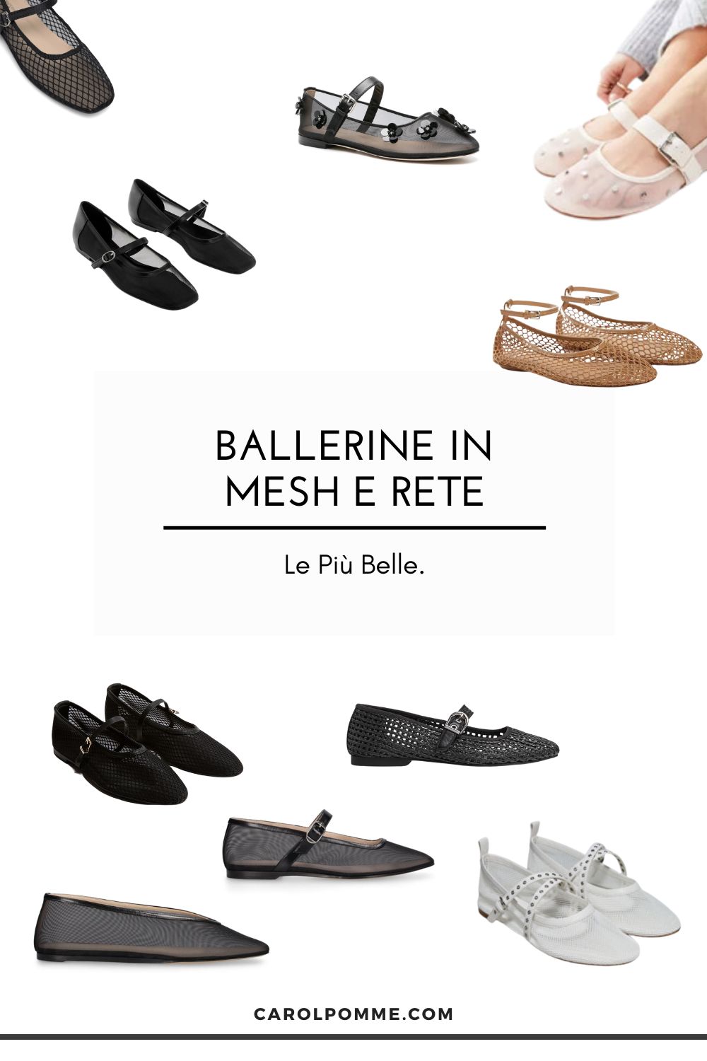 Ballerine Mesh Ecco I Più Bei Modelli A Rete Del 2024 Simil Alaia
