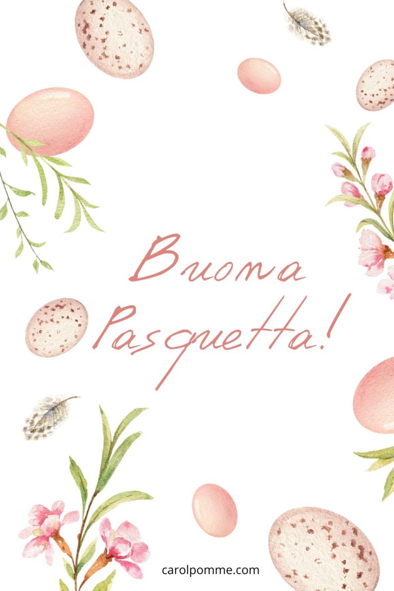 31 Frasi e immagini per augurare buona Pasquetta 2026 - Carol Pomme